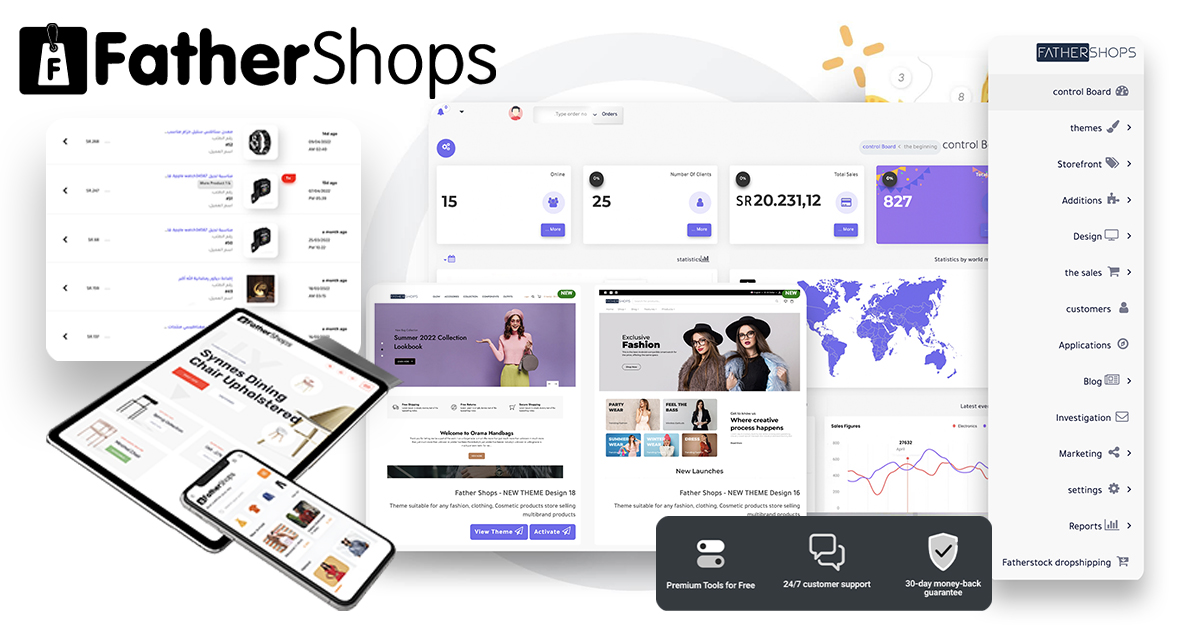 FatherShops Ecommerce Hub - All Your Needs in One Place