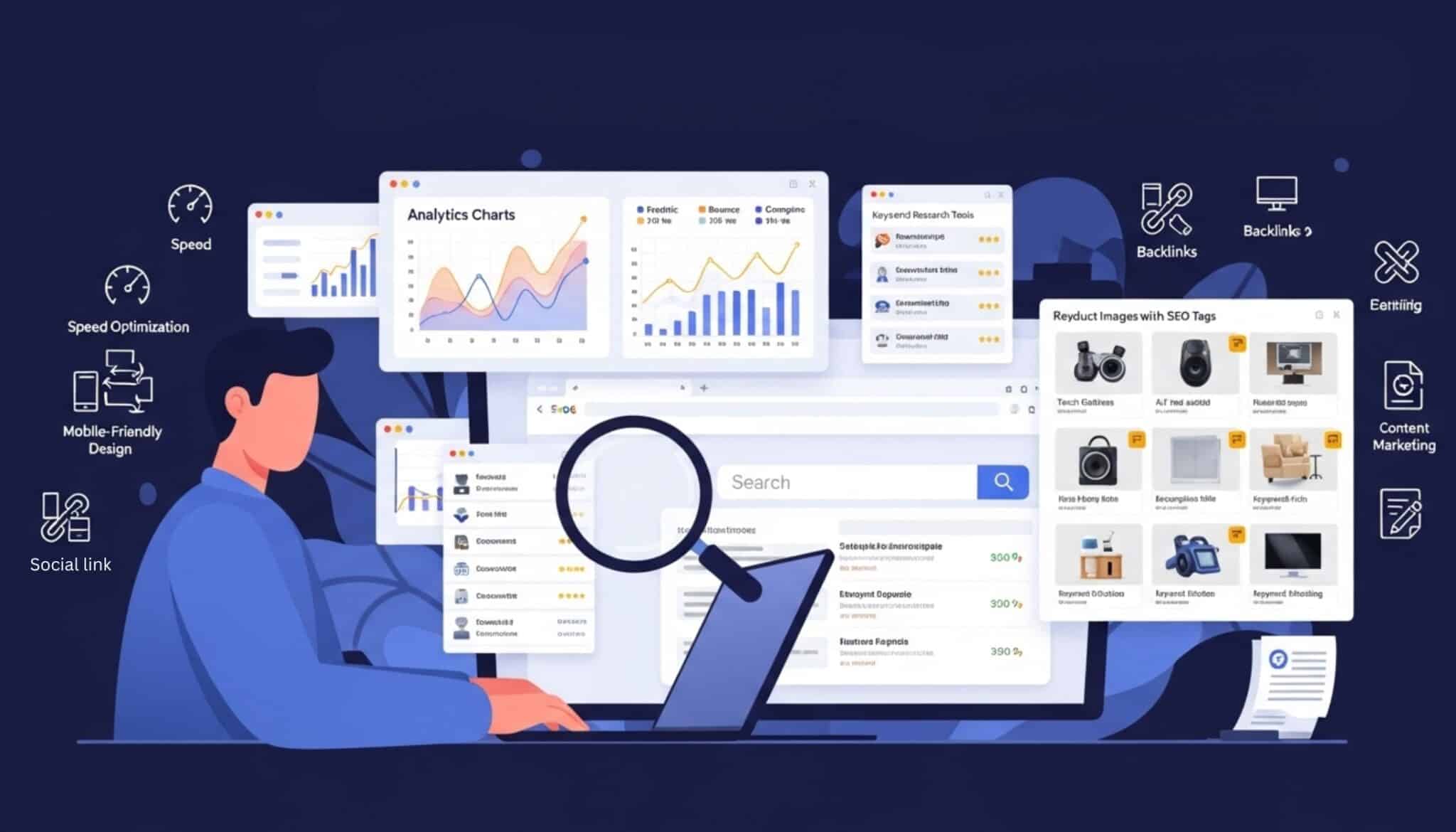 SEO for Dropshipping Stores - FATHERSHOPS